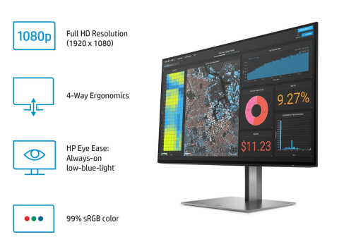 PREMIUMTECH - Sklep internetowy > Monitor HP Z24f G3 FullHD 24 cali IPS ...